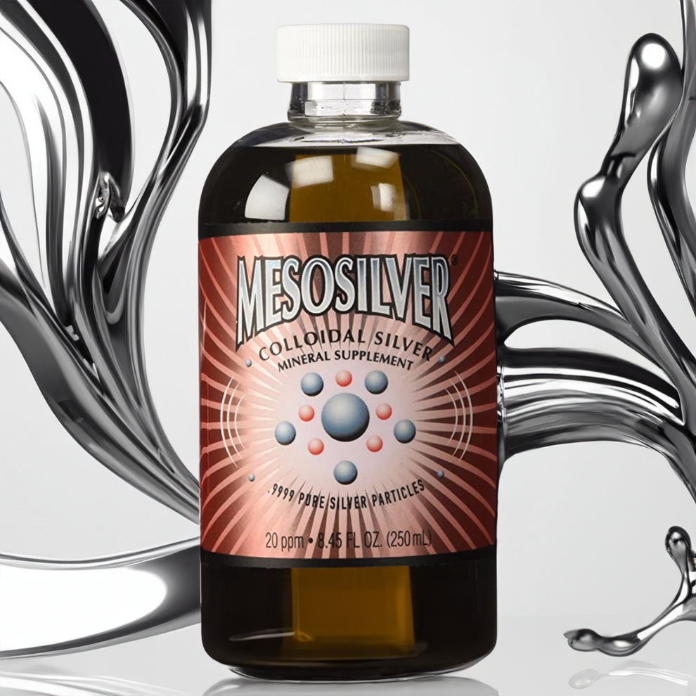 MesoSilver Colloidal Silver 20 ppm | Immune Support Supplement 250mL ...